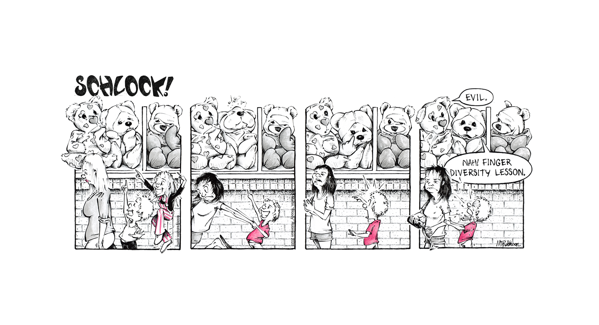 New Schlock: Bear Hunts and Fingers – Woody's Studio